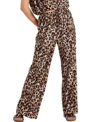 BISHOP + YOUNG Serafina Drawstring Pant - Leo Print