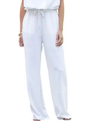 BISHOP + YOUNG Serafina Drawstring Pant - White