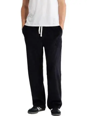 RIZORT RIZORT Roger Ribbed Pull-On Pants Black