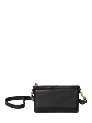 TAH Work Travel Wallet Crossbody - Black