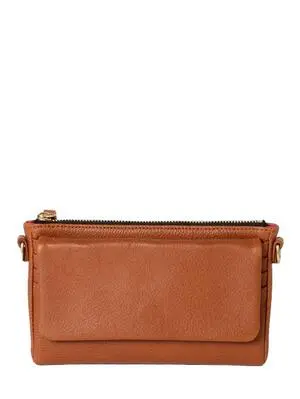 TAH Work Travel Wallet Crossbody - Whiskey