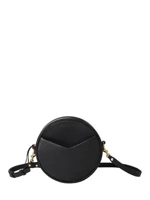 TAH Circle Crossbody Bag - Black