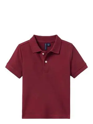 Janie And Jack The Classic Pique Polo Shirt - Red