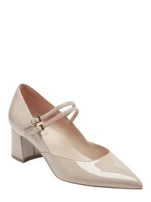 Bandolino Pointed Toe Mary Jane Pump - Nude