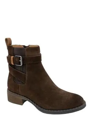 Gentle Souls Bolton Bootie - Chocolate Suede