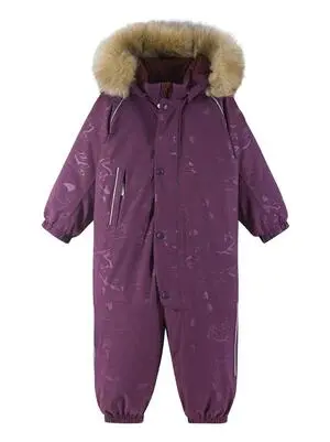 REIMA Aapua Tec Waterproof Down Snowsuit - Deep Purple