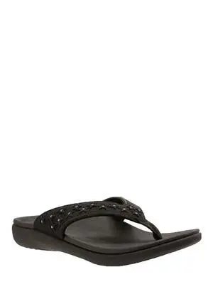 REVITALIGN Yumi Bvi Flip Flop - Black