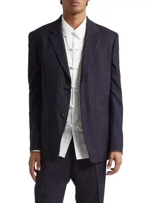 Yohji Yamamoto Single Breasted Blazer - Black
