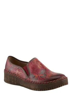 SPRING STEP SHOES Priela Slip-On Sneaker Red Multi
