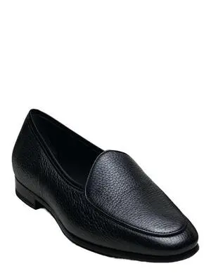 MORJAS The Belgian Leather Loafer - Black Deerskin
