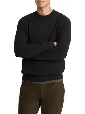 Vince Cashmere Crewneck Sweater - Black
