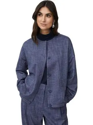 MASAI COPENHAGEN Majettana Jacket - Navy Blazer