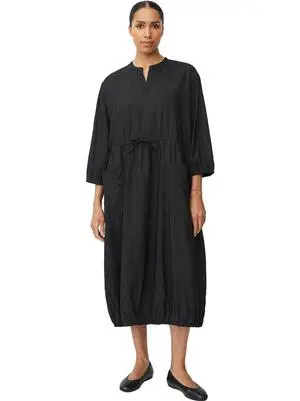 MASAI COPENHAGEN Loose Fit Midi Dress - Black