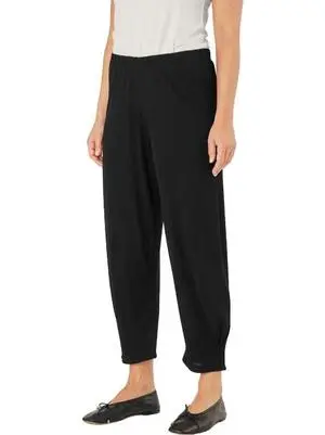 MASAI COPENHAGEN Mapatti Pleated Loose Fit Trousers - Black