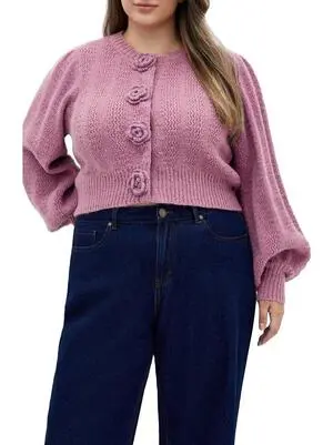CITY CHIC Winnie Crop Cardigan