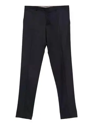 Canali Belt-loops Trousers - Blue