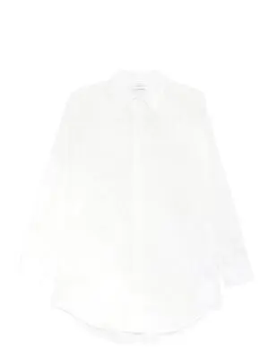Off-White Patterned Shirt - 0118 White