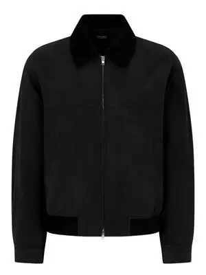 STUDIO TOMBOY Zip-closure Bomber Jacket - Black