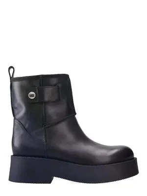 Premiata Leather Ankle Boots - Black