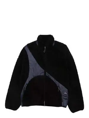 A-COLD-WALL* Fleece Zip-up Bomber Jacket - Black