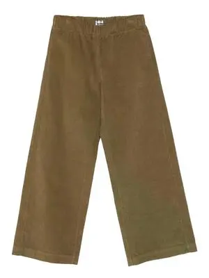Labo.art Corduroy Palazzo Trousers - Green