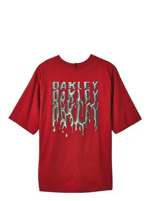 Oakley Stacked Metal Graphic Tee - Red