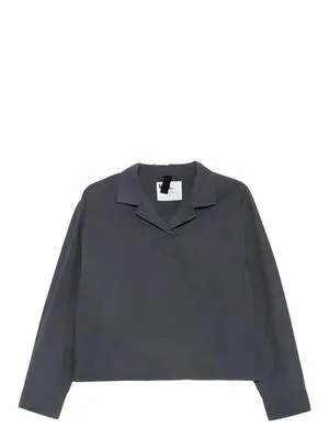 MARGARET HOWELL Notched-collar Blouse - Blue
