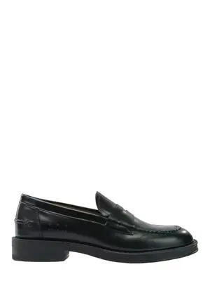 SUMMERY COPENHAGEN Studded Loafers - Black