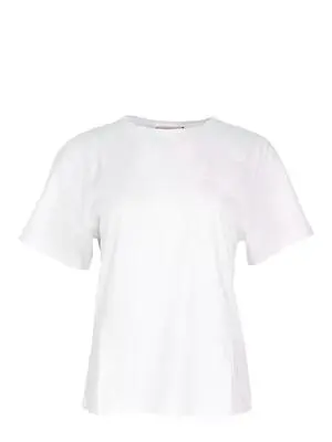 TWINSET Oval T Flock Print T-shirt - White