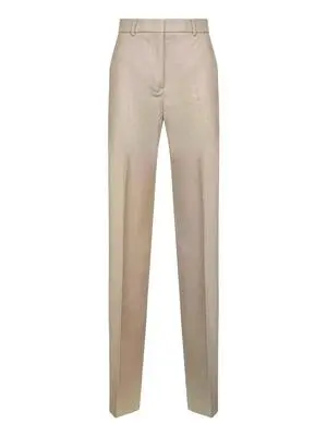 Max Mara Lambro High-rise Trousers - Neutrals
