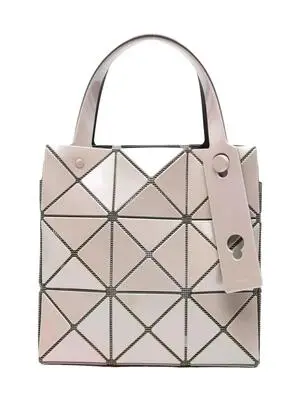 Issey Miyake Geometric-paneled Tote - Pink
