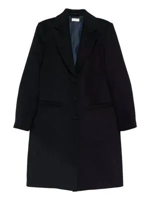 LIU JO Single-Breasted Wool-Blend Coat