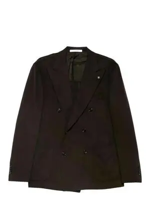 Tagliatore Double-breasted Jacket - Brown