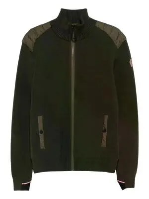 Moncler Zip-up Sweater - Green