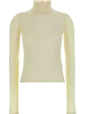 JIL SANDER Long-sleeve Turtleneck Top - Neutrals
