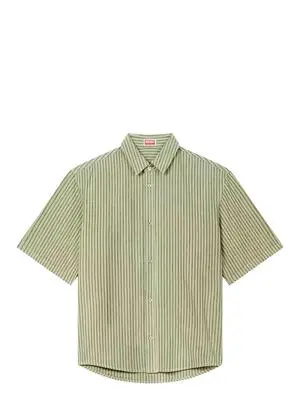Kenzo Coast Lines Striped Shirt - Green