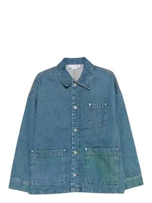 A.p.c. Drop-shoulder Denim Jacket - Blue