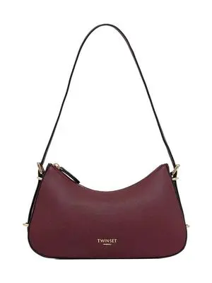 TWINSET Logo-lettering Shoulder Bag - Red