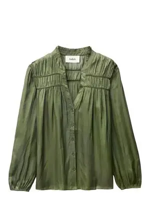 Ba&sh Cessia Buttoned Shirt - Green