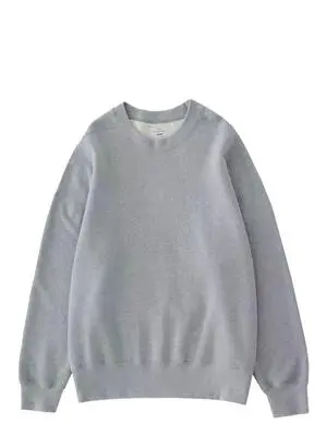 Studio Nicholson Crew-neck Cotton Sweater - Grey