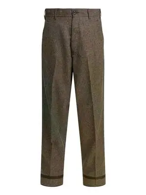 MAISON MARGIELA Trousers With Belt Loops - Brown