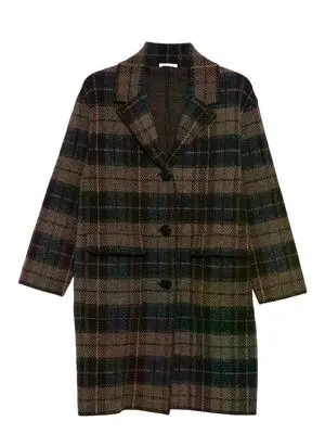 LEBOR GABALA Plaid Jacket - Brown