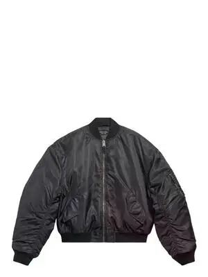 Balenciaga Standard Bomber Jacket - Black