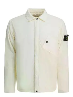Stone Island Pocket-patch Overshirt - White