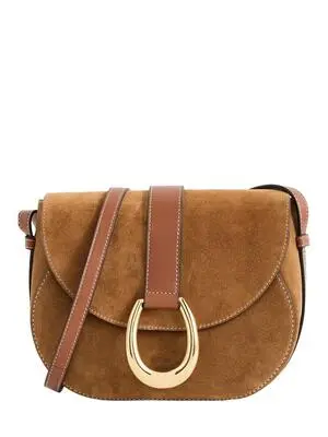 Staud Bella Saddle Bag - Tan