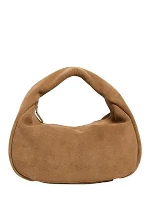 Dolce Vita Frankie Suede Handbag - Brown