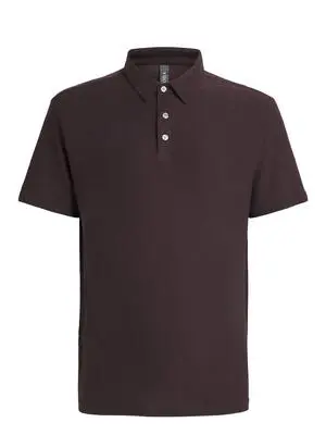 Vuori Strato Tech Polo Shirt - Brown