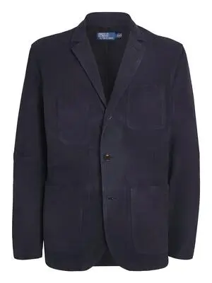 Polo Ralph Lauren Suede Blazer - Navy