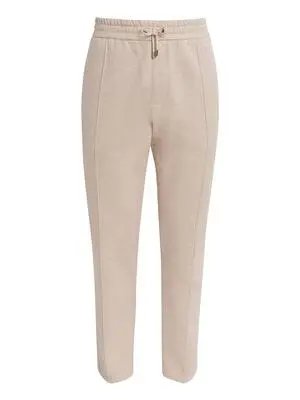 Ralph Lauren Purple Label Cotton-cashmere Sweatpants - Beige
