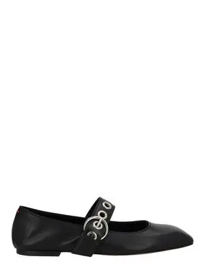 AeydĒ Uma Mary-jane Shoe With Eyelets - Black
